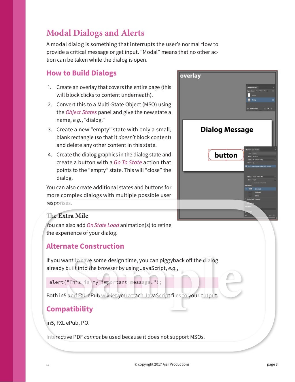 InDesign UX Design Patterns sample indesign-ux-design-patterns-sample