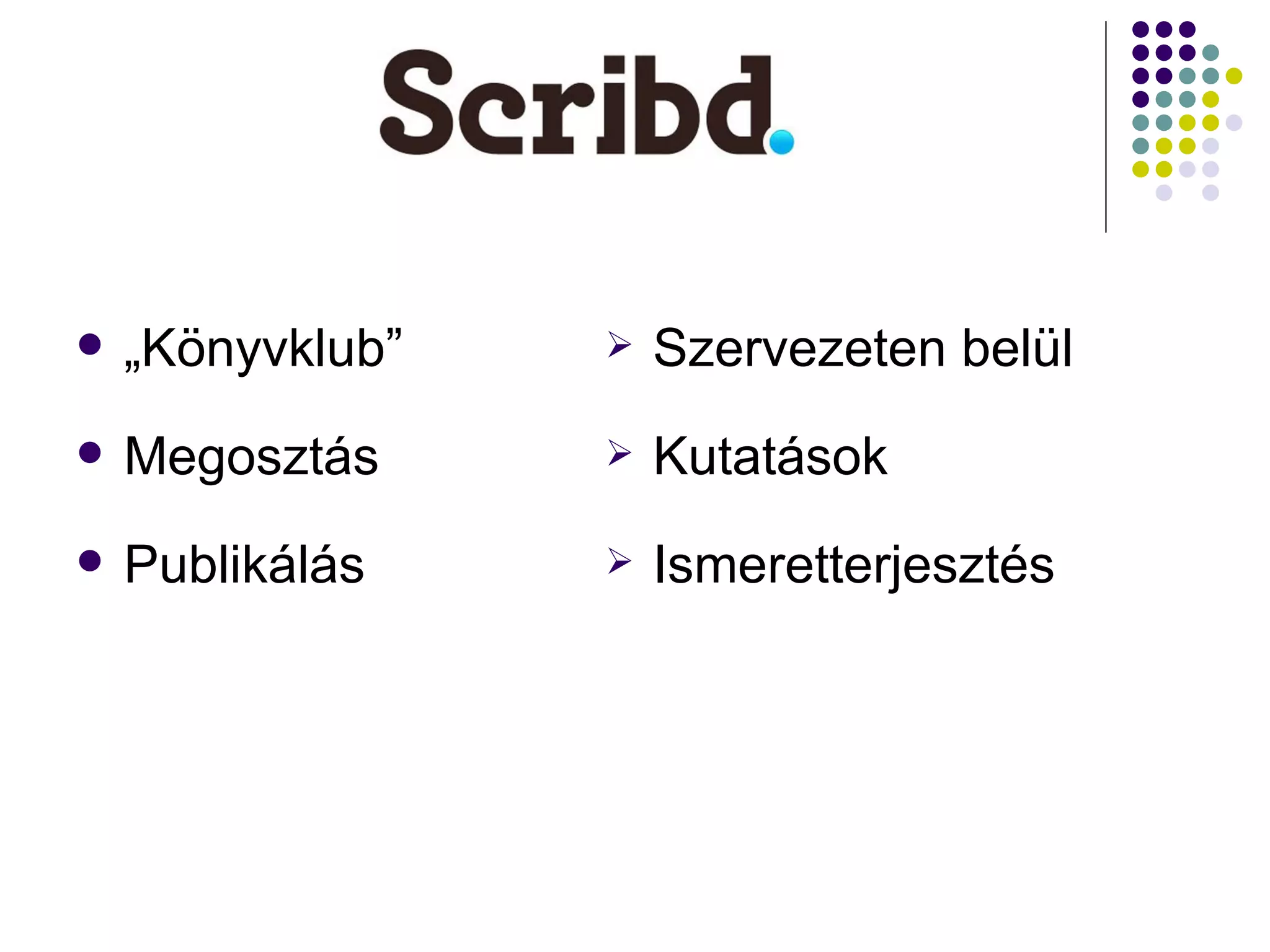 Slideshare & scribd | PPT