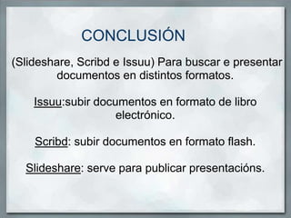Slideshare Scribd E Issuu | PPT
