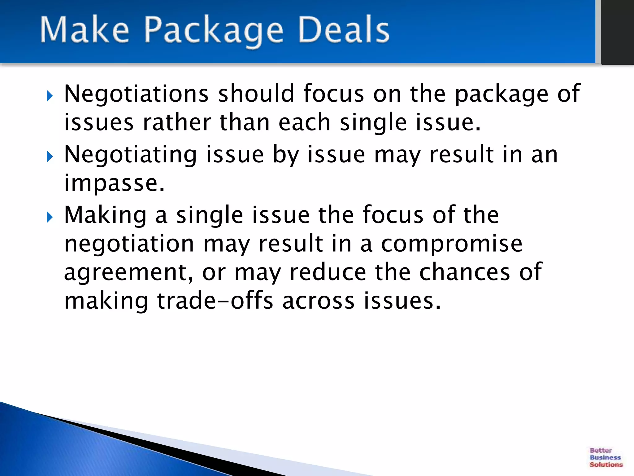 Negotiation - Sharing the Pie | PPTX