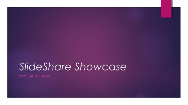 Slideshare showcase | PPT