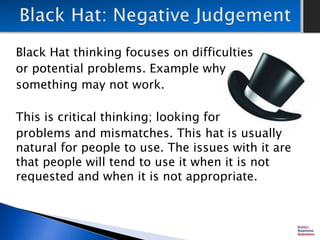 Six Thinking Hats | PPTX