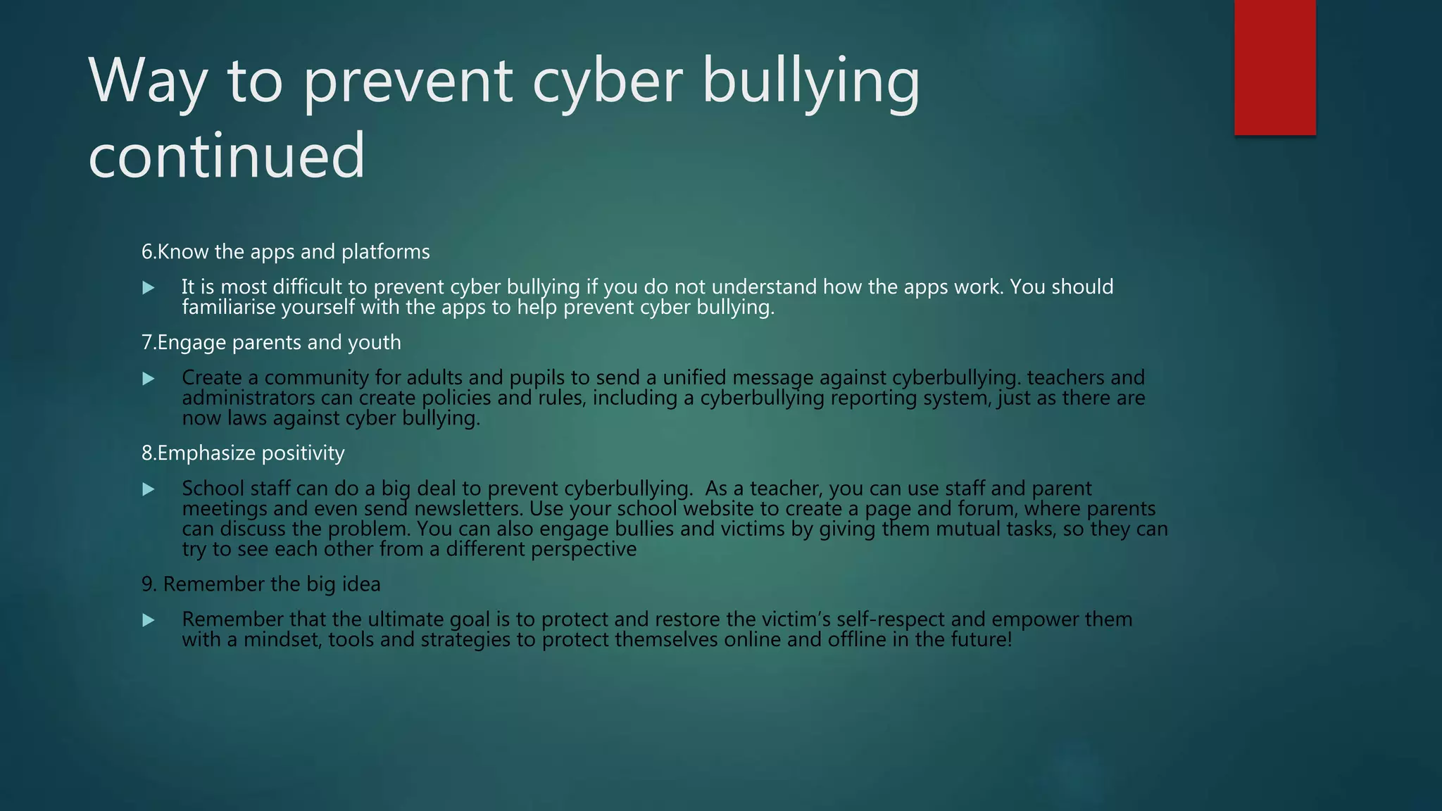 Cyber Bullying | PPT