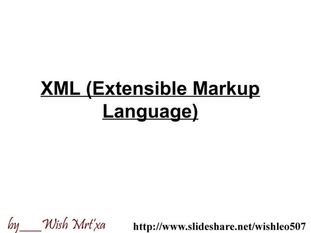 SOAP, UDDI, WSDL. XML definitions | PPT