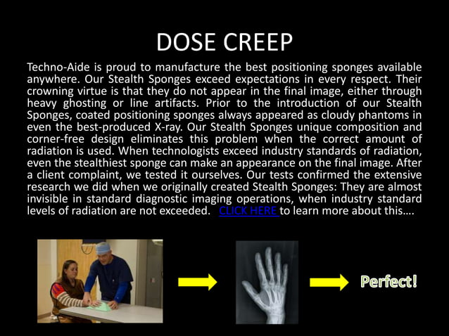 Techno-Aide Positioning Sponges | PPTX | Medical Health