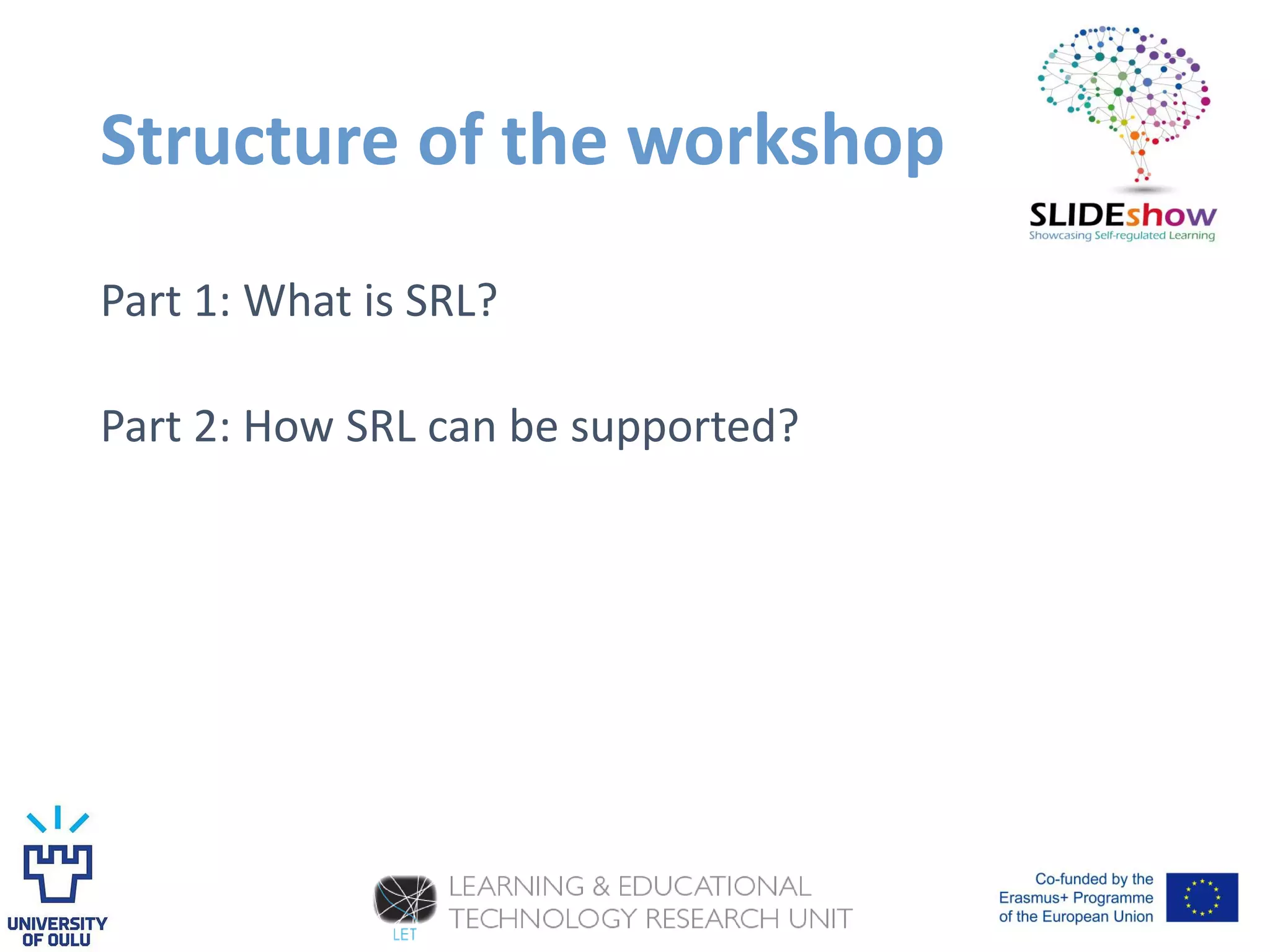 SLIDEshow SRL Supports - What is out there | PPT