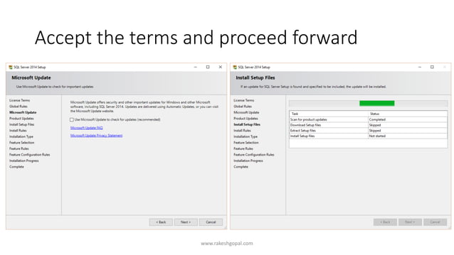SSIS installation (Step by Step) | PPTX