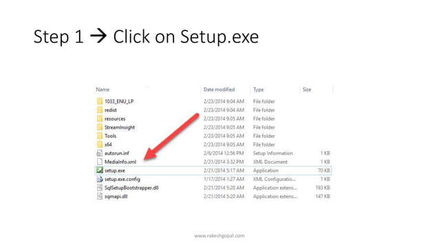 SSIS installation (Step by Step) | PPTX