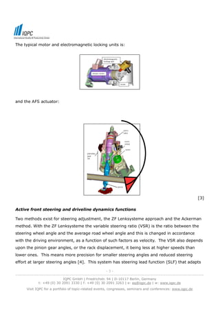 Active front steering | PDF