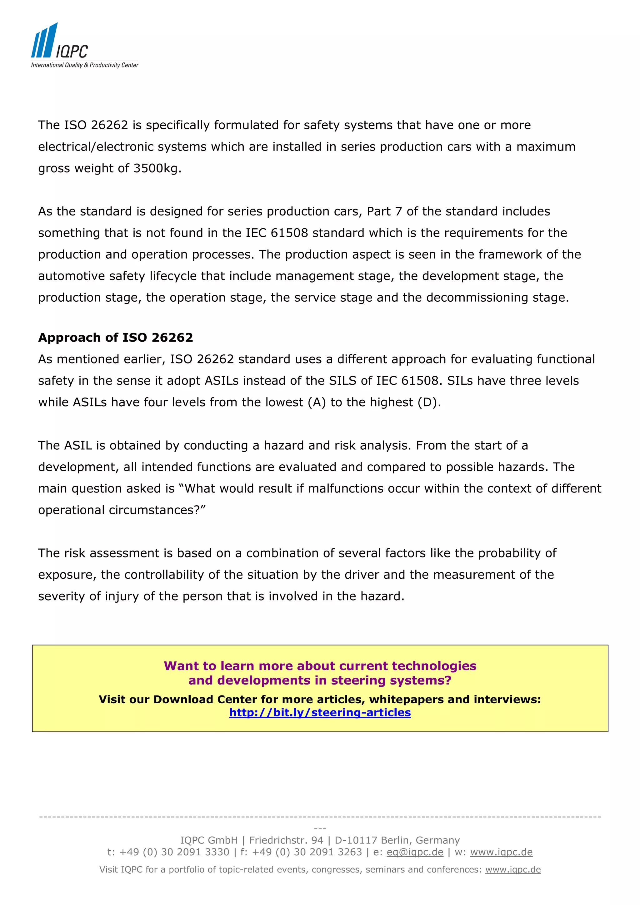 Requirements of ISO 26262 | PDF | Automotive Industry | Industries