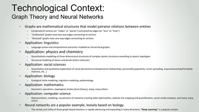 Graph Models for Deep Learning | PPT