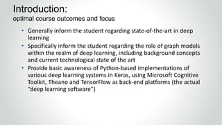 Graph Models for Deep Learning | PPT