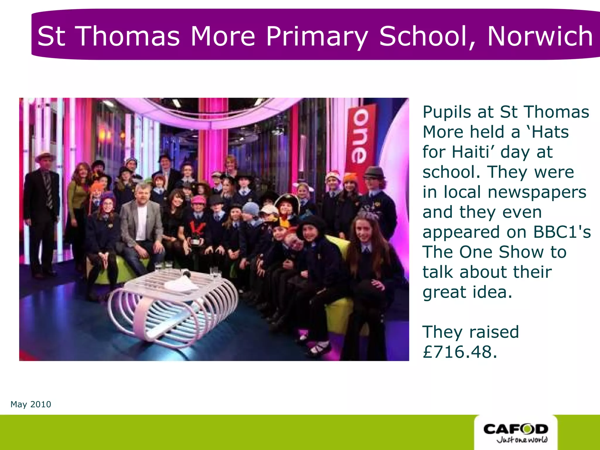 CAFOD children's activities | PPT