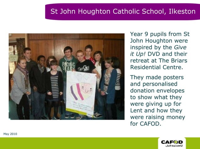 CAFOD young people's activities | PPT