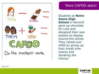 CAFOD young people's activities | PPT