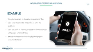 Introduction To Strategic Innovation | PPTX