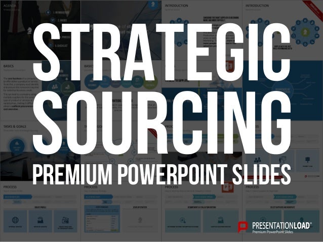 Strategic Sourcing Ppt Slide Template