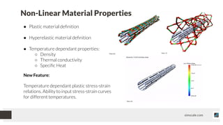 Structural Analysis Using Non-Linear Material Properties (FEA) | PDF