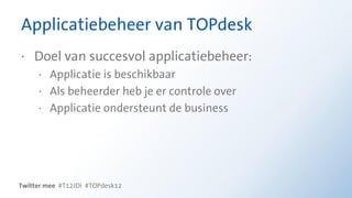 Best practices voor applicatiebeheerders | PPT