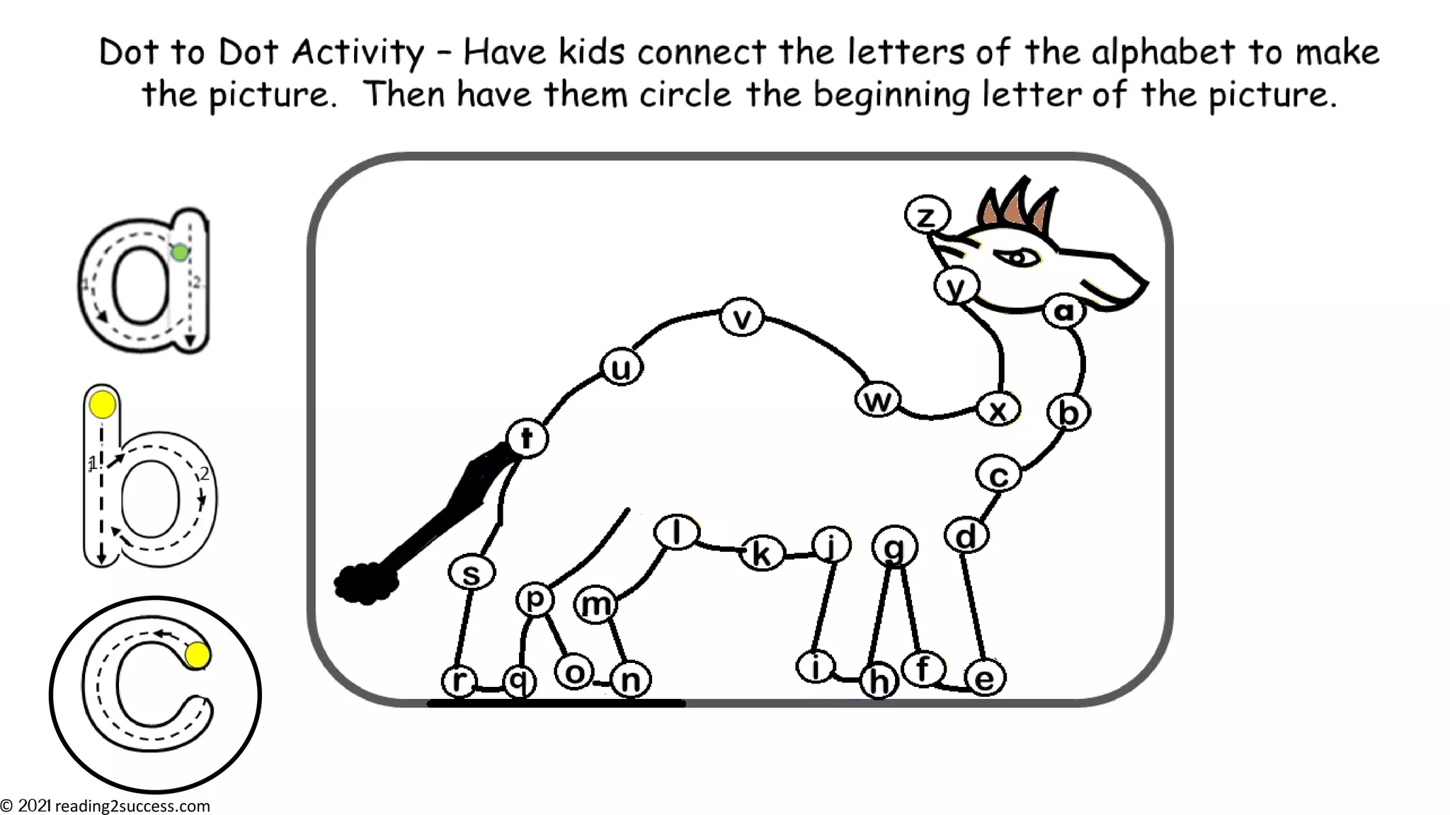 How to teach #lowercase letters to kids Focus is on letter formation ...