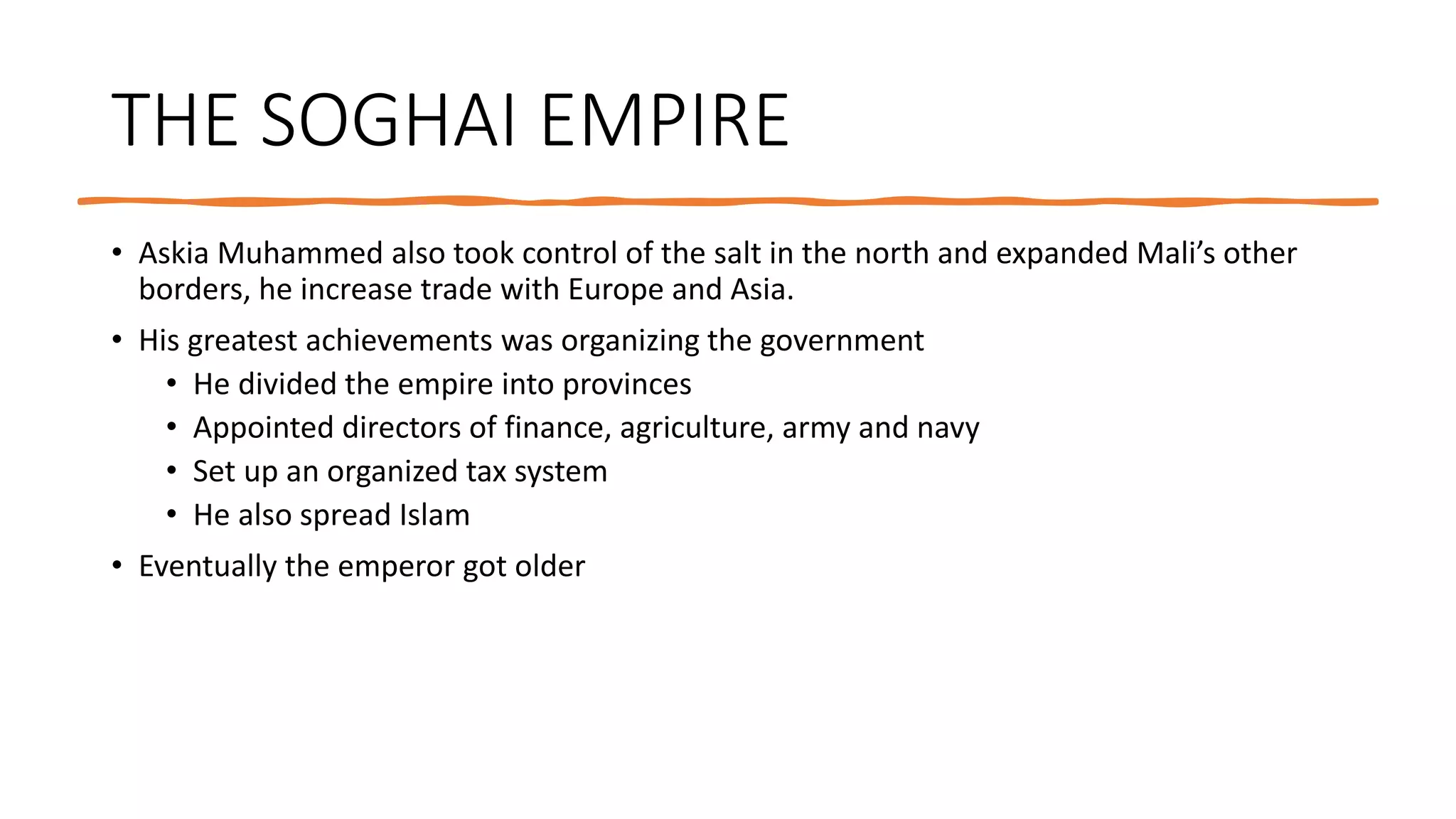 Slideshare teaching studies (songhai empire) | PPTX | Africa Travel ...