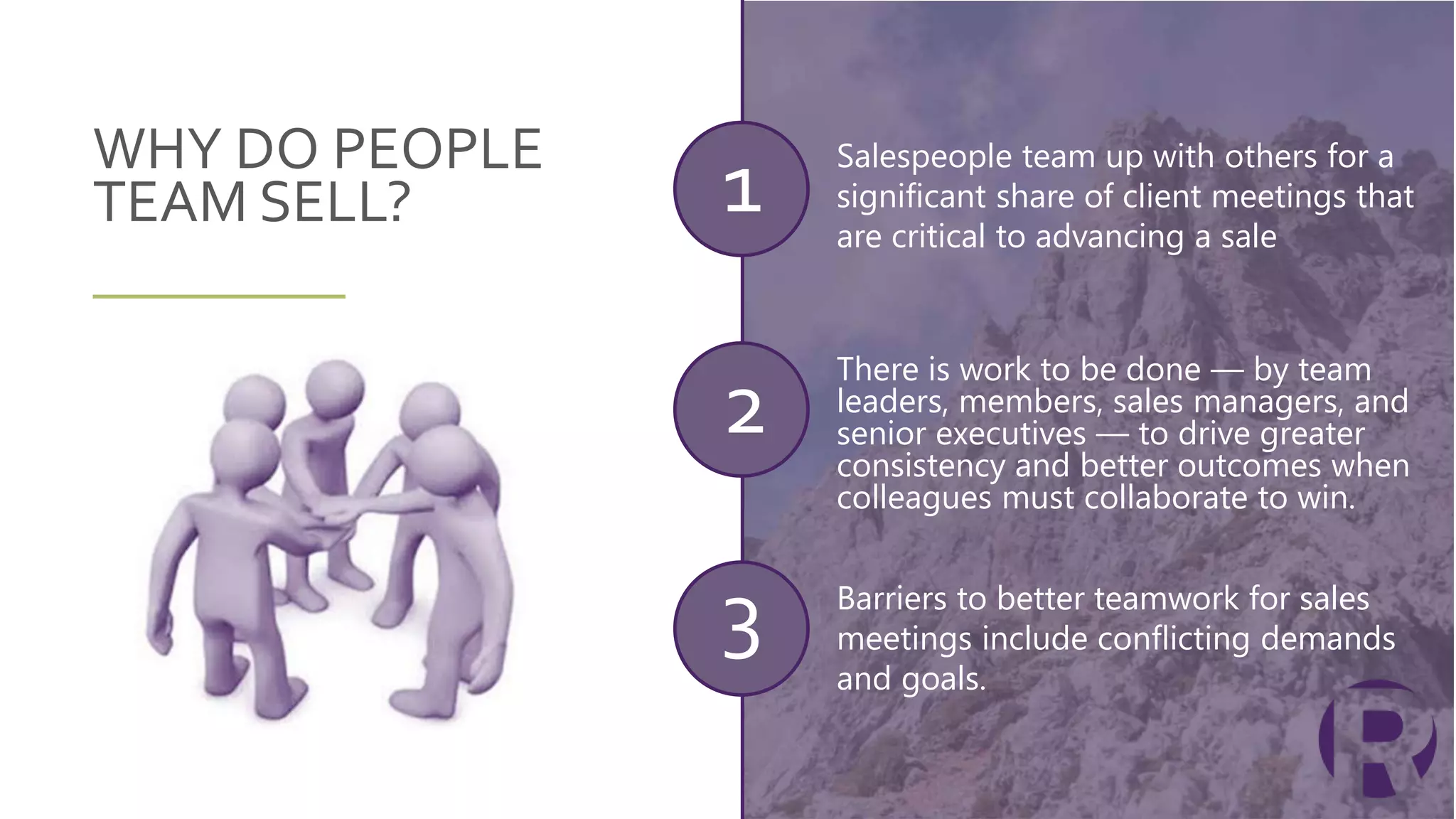Richardson Research: Teamwork in Selling | PPTX