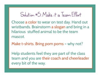 Encouraging Engagement on Standardized Testing | PPT