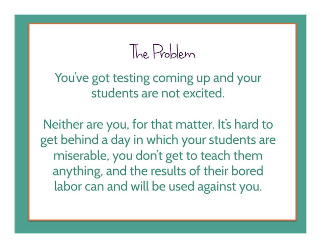 Encouraging Engagement on Standardized Testing | PPT