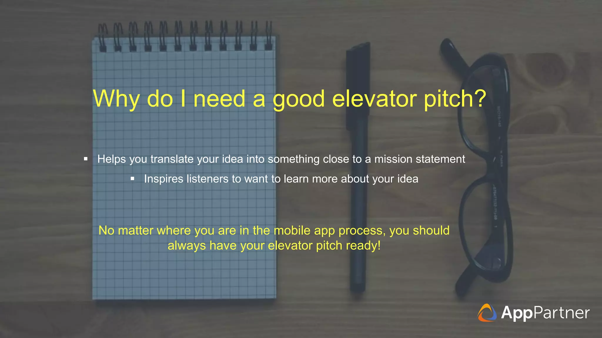 5 Steps to Crafting a Killer Pitch for Your App | PPT 5 Steps to Crafting a Killer Pitch for Your App | PPT
