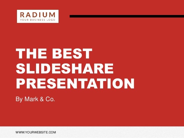 The Best Slideshare Presentation Template
