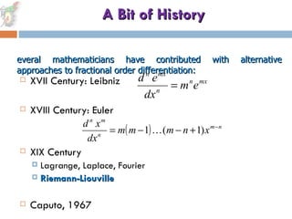 Fractional Calculus PP | PPT