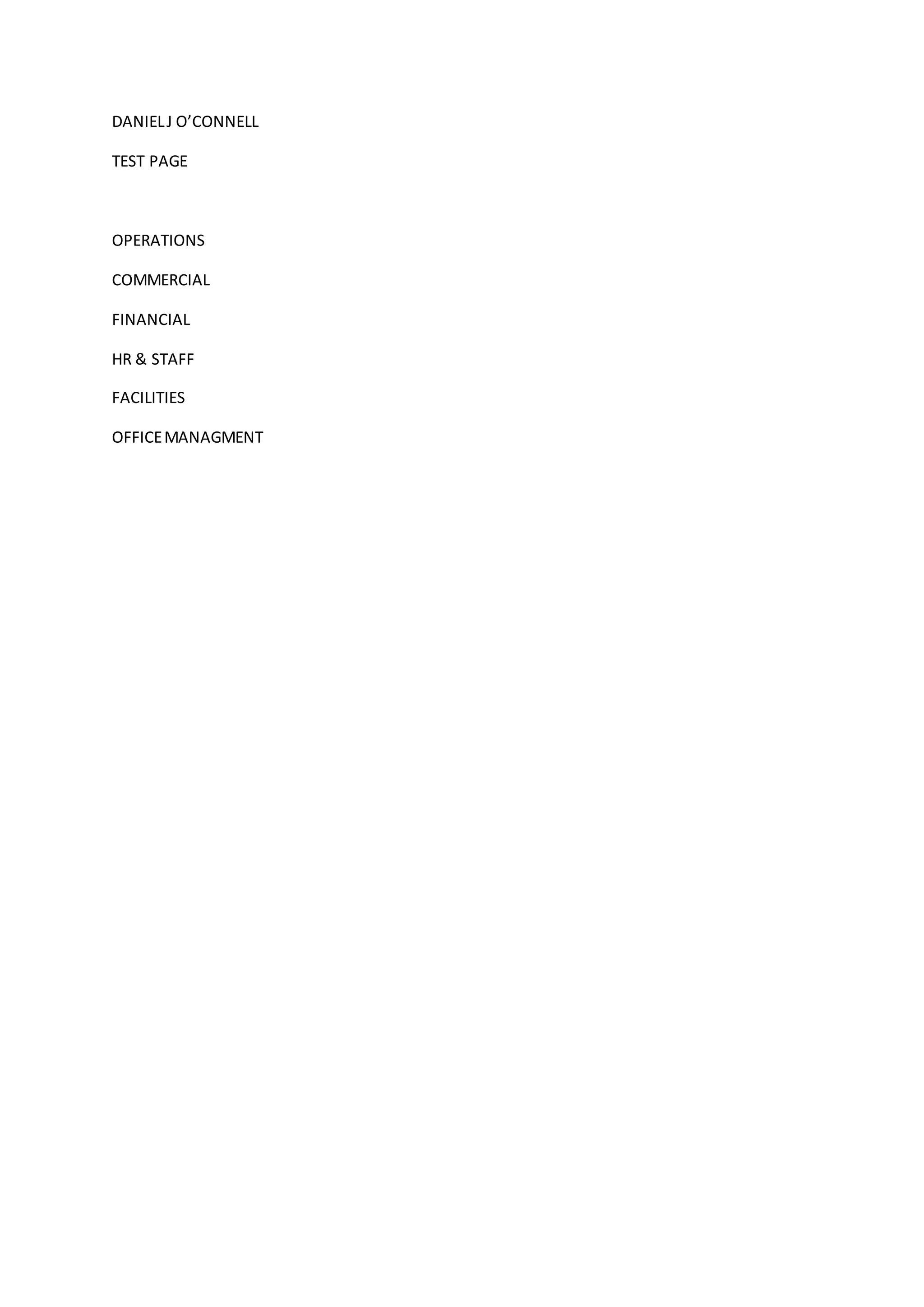 Slideshare test front page for slide | DOCX | Business Administration ...