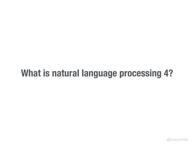Distributed Natural Language Processing Systems in Python | PDF