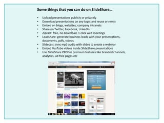 Slideshare tool time | PPT