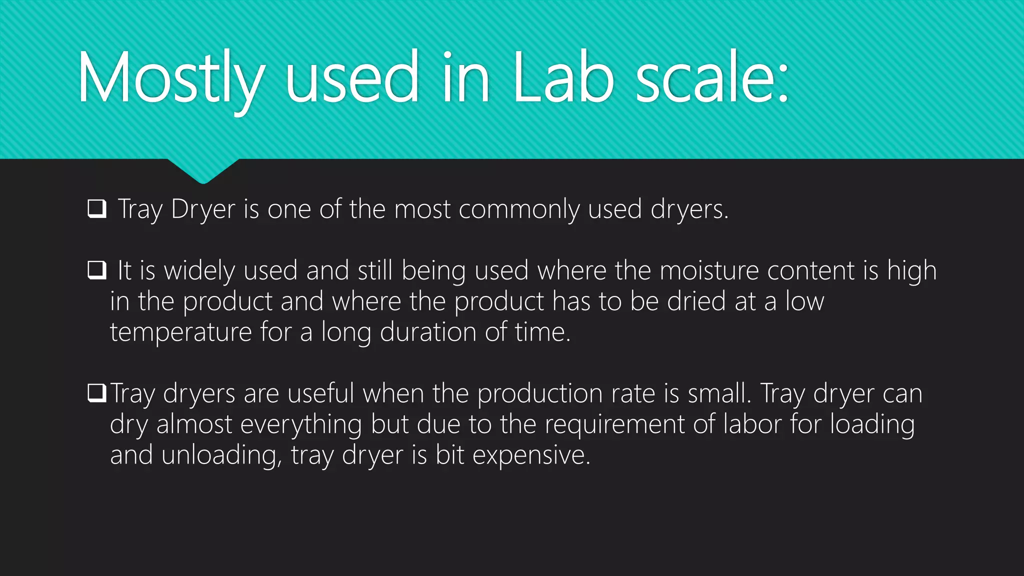 Tray dryer I Diagram I working principle | PPTX | Home Appliances ...