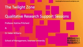 BBR Twilight Zone Session 1 Introduction to Ontology and Epistemology | PPT