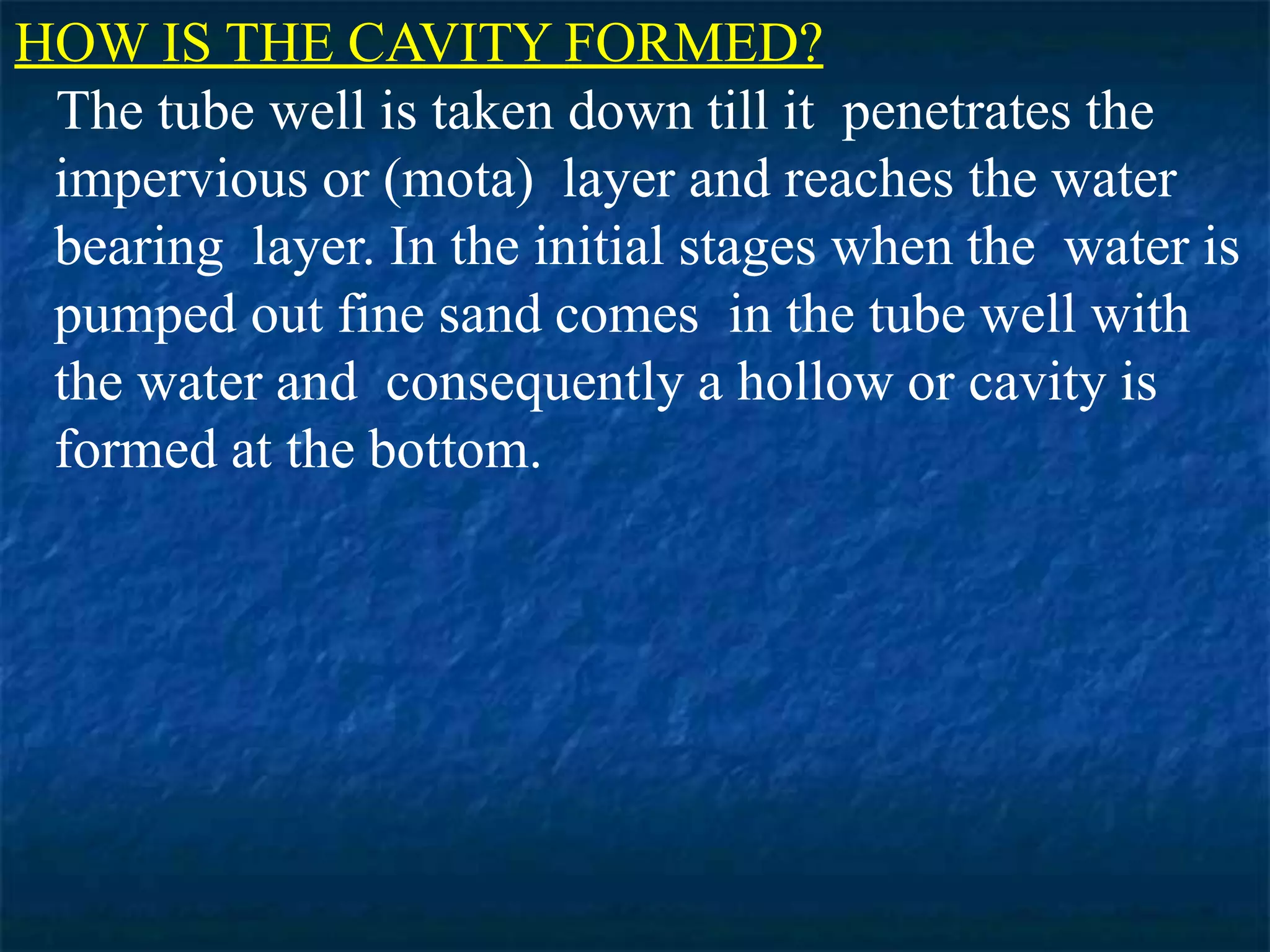 Water Resources Engineering types of wells with figures Denish Jangid ...