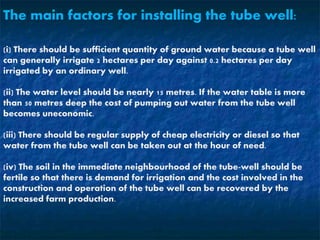 Water Resources Engineering types of wells with figures Denish Jangid ...