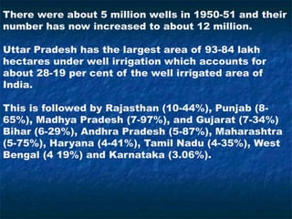 Water Resources Engineering types of wells with figures Denish Jangid ...