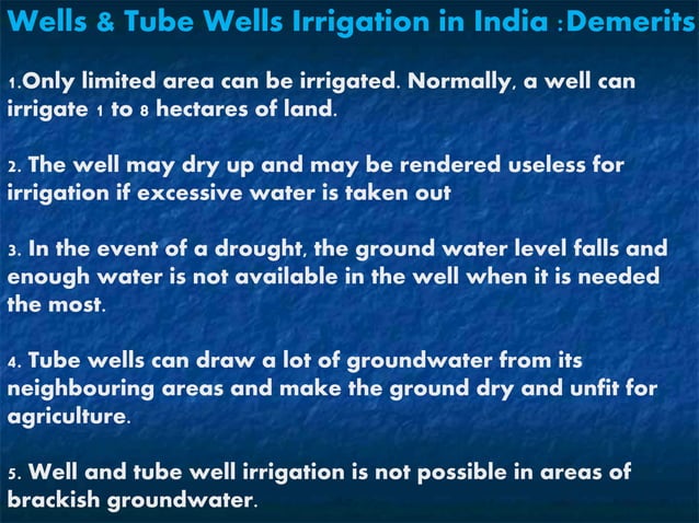 Water Resources Engineering types of wells with figures Denish Jangid ...
