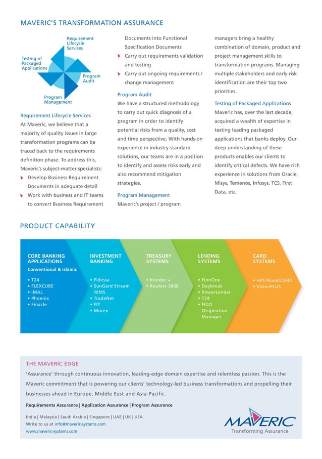Transformation Assurance | PPT | Free Download