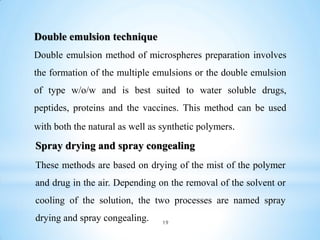microsphere and microencapsulation | PDF