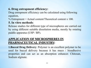 microsphere and microencapsulation | PDF