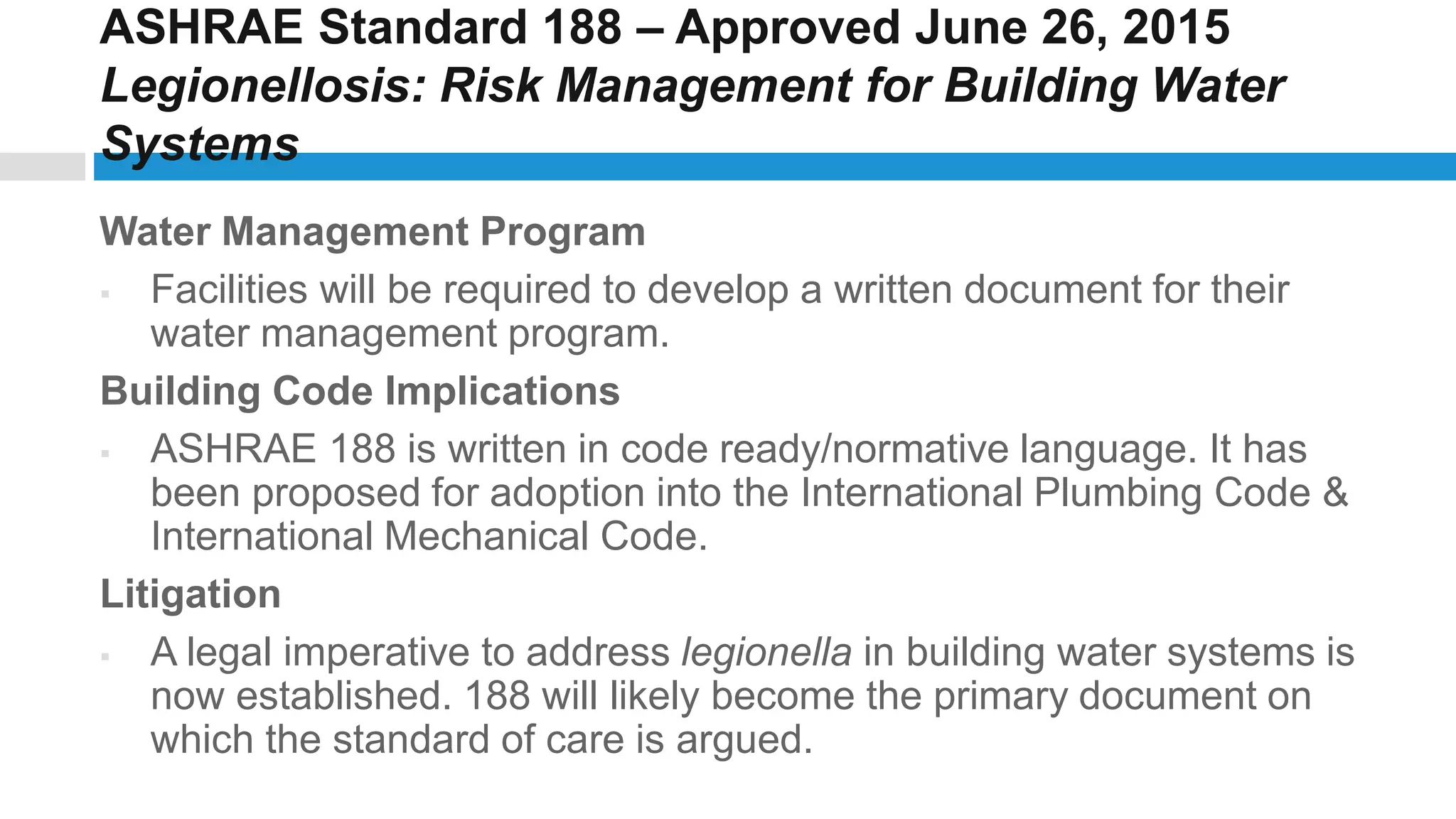 The Multi-barrier Approach to Address Water Quality and Disease ...