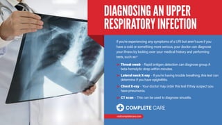 Symptoms of an Upper Respiratory Infection | PPT