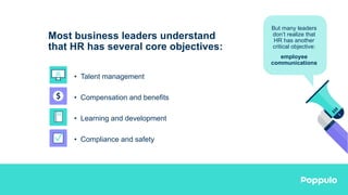 10 Steps to Position Communications as a Core HR Objective | PDF ...