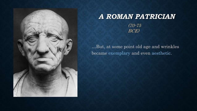 Verism: The aesthetics of old age | PPT
