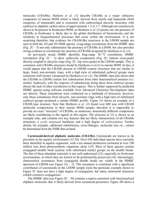 Major Structural Components in Freshwater Dissolved Organic Matter | PDF