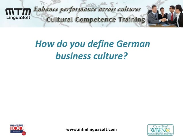 USA - Germany Cross Cultural Differences | PPT