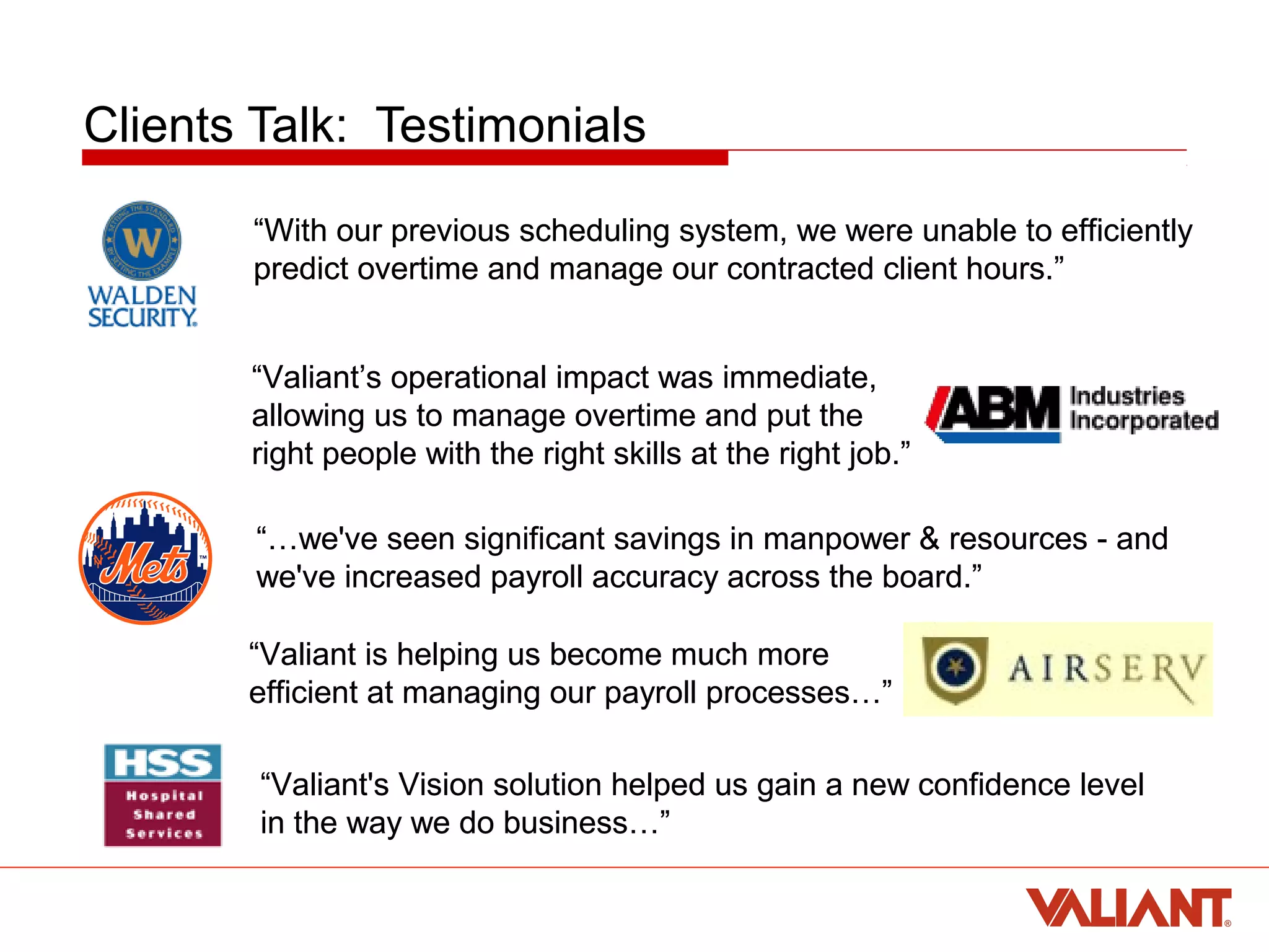 Valiant Scheduling | PPT